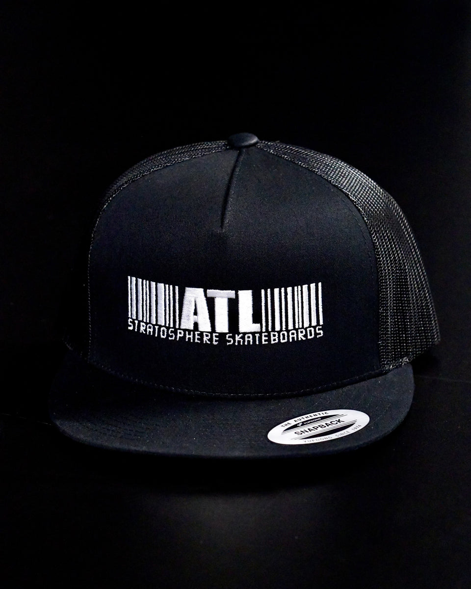 Stratosphere Barcode Mesh Trucker Hat-Black/White – Stratosphere ...