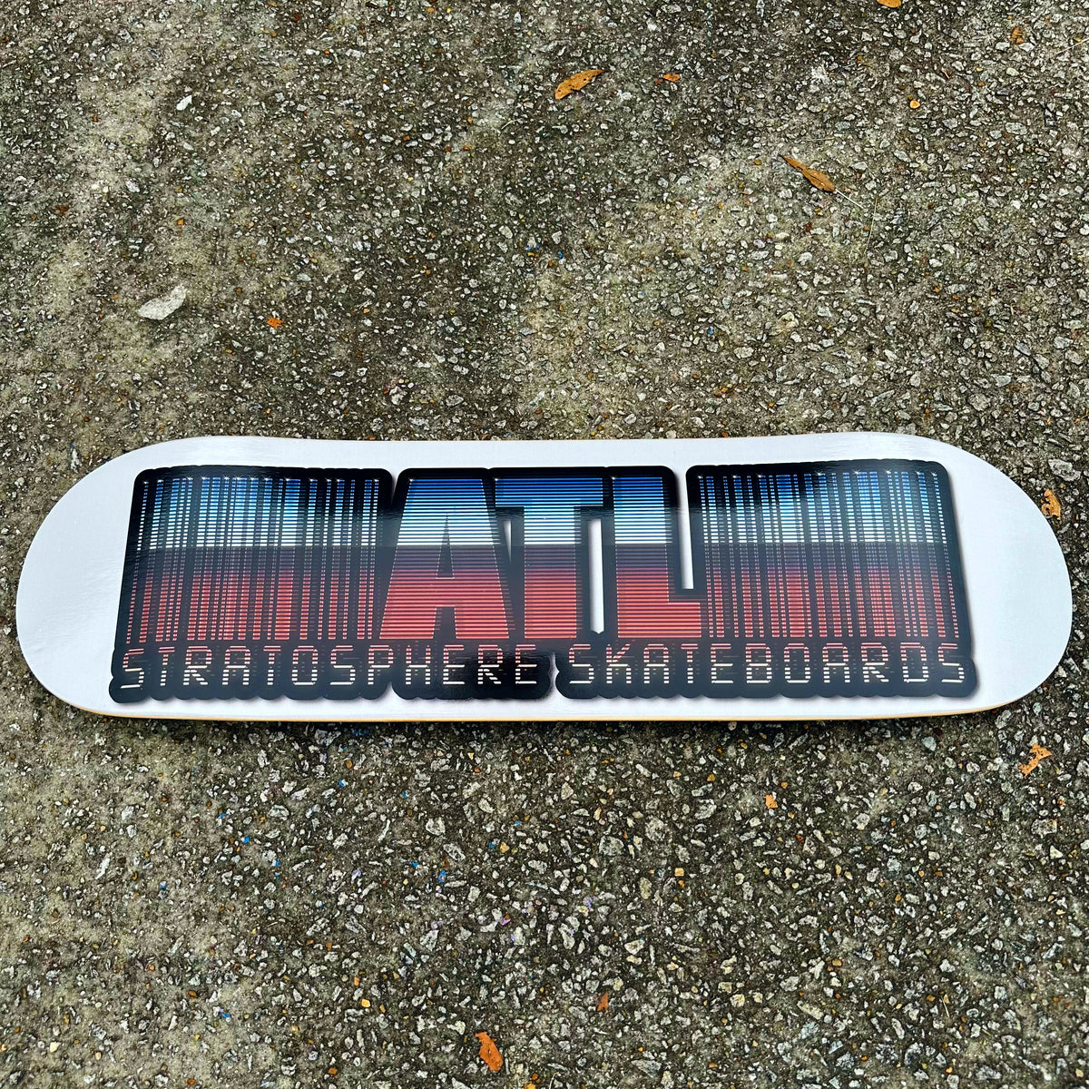 Stratosphere Static Barcode Deck Red/Blue- 9” Popsicle – Stratosphere ...